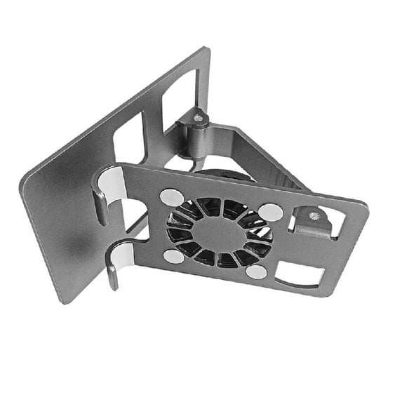 ZPAQI Adjustable Mobile Phone Stand Support with Cooling Fan Radiator ...