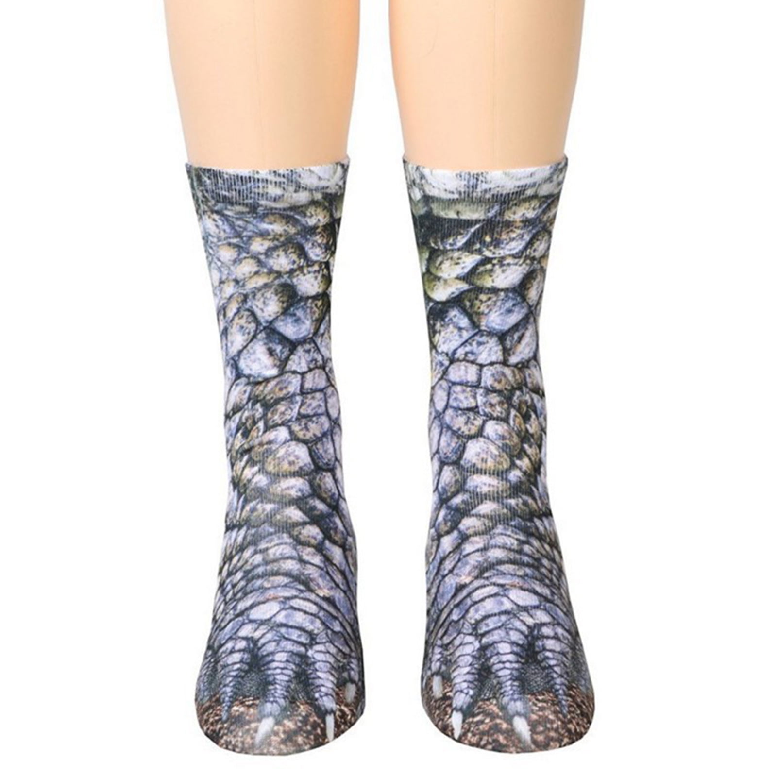 ZPAQI Adult Men Women Funny Animal Paws Socks Simulation Crazy for Cat ...