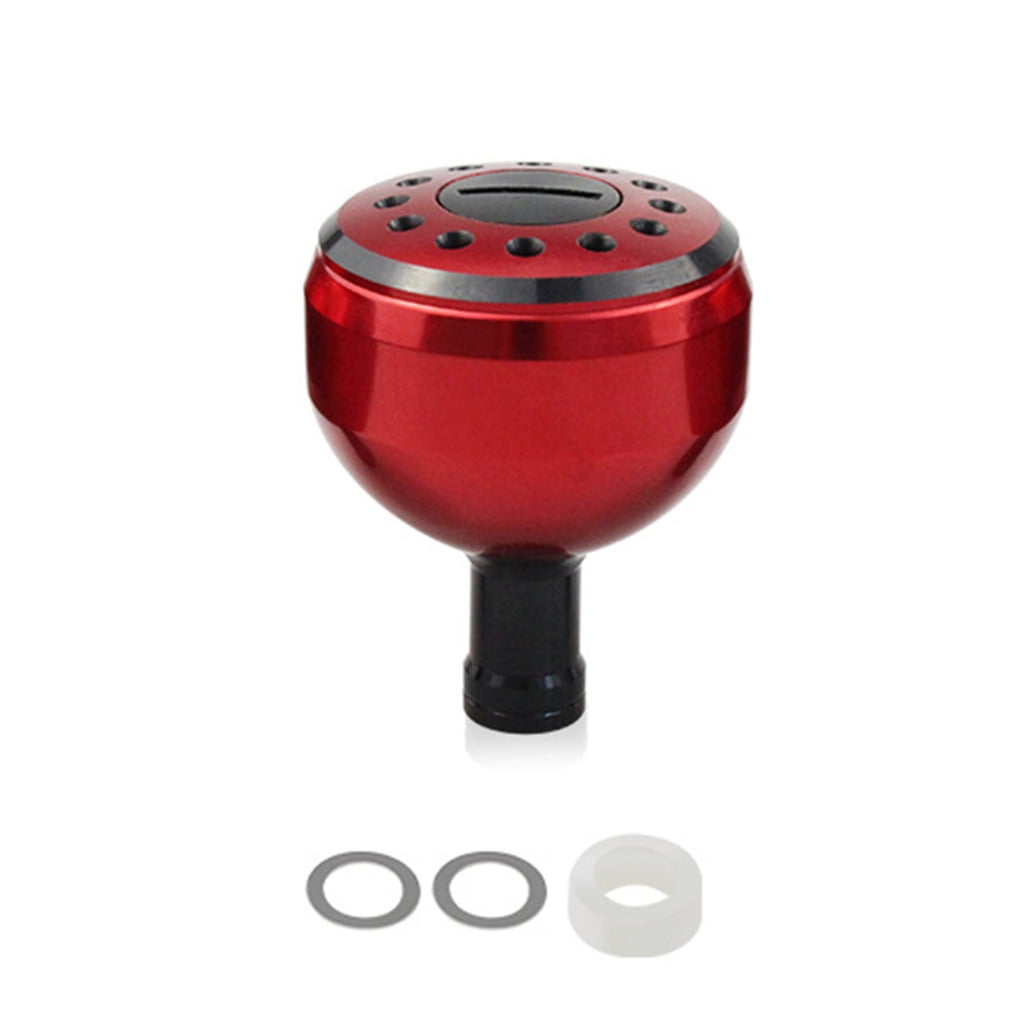 ZPAQI Aluminum Alloy Fishing Line Wheel Handle Knob Grip Baits Casting ...