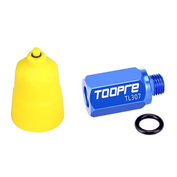ZPAQI Aluminum Alloy Funnel Adapter Bike Hydraulic Disc Brake Bleed ...