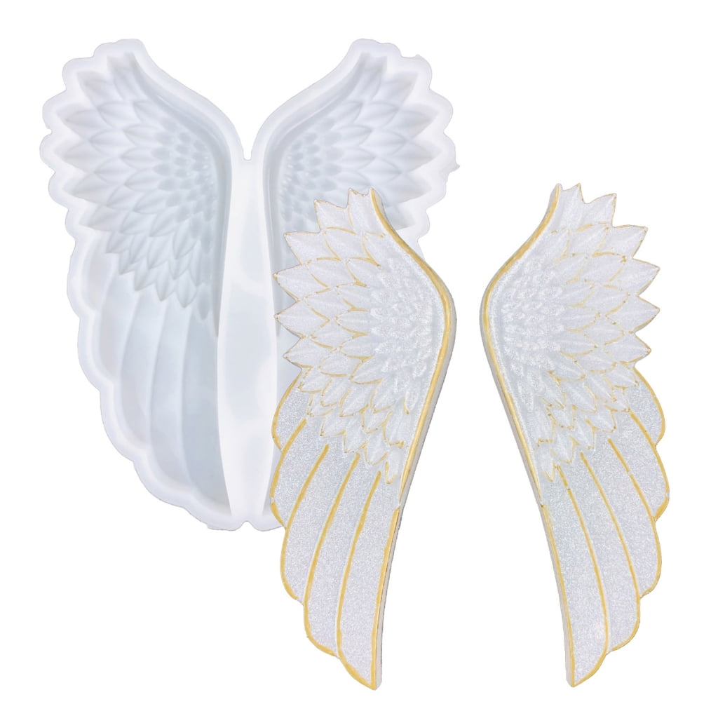 ZPAQI Angel Wing Shaped Mold Personalized Wall Hangings Mould Jewelry ...