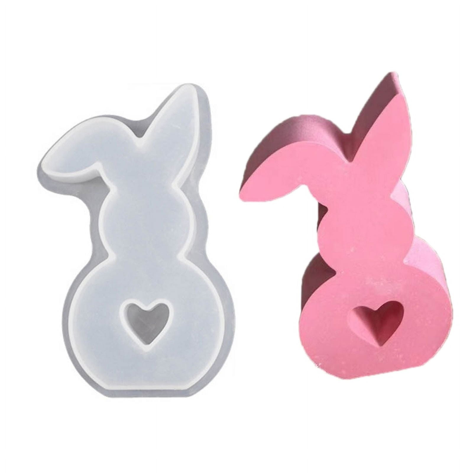 ZPAQI Animal Resin Mold for DIY Easter Party Decoration Gypsum Ornament ...