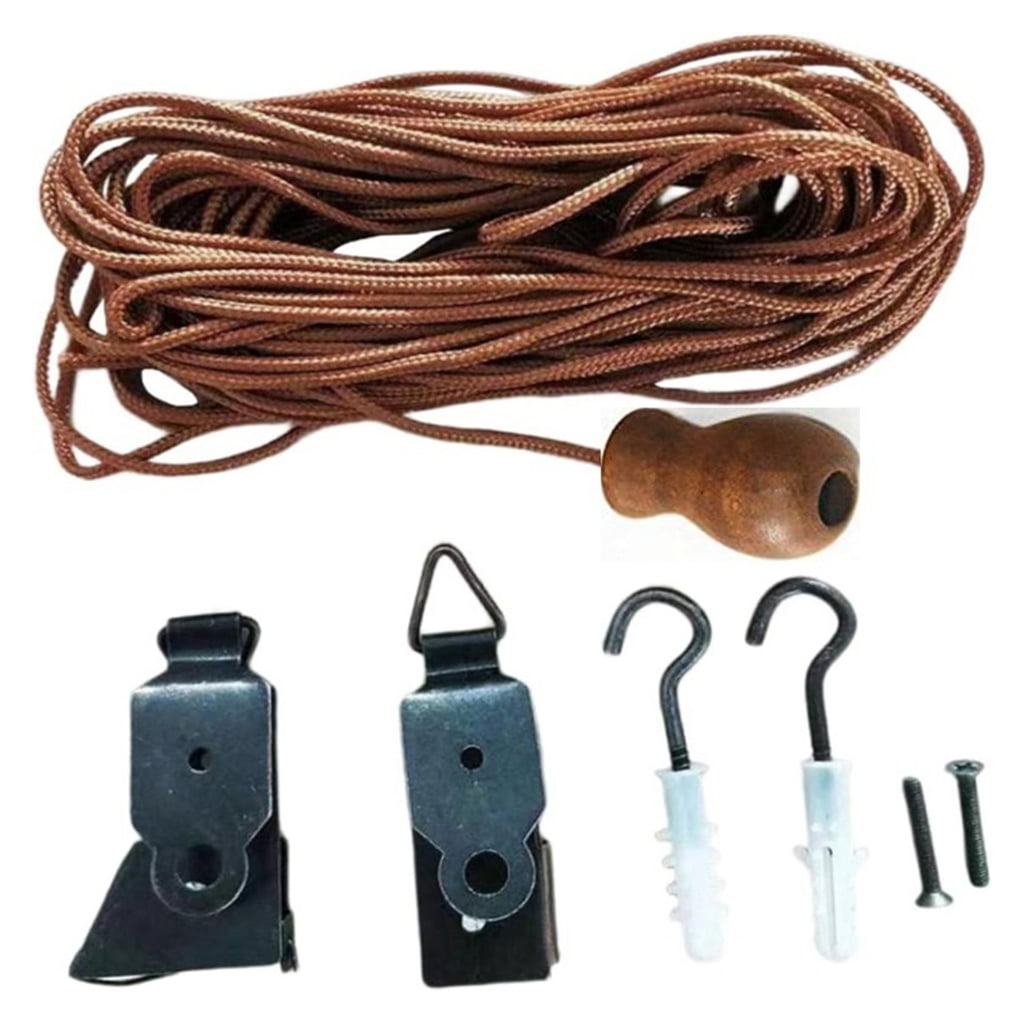 ZPAQI Bamboo Roller Window Shade Lift Cords Curtain Blinds String ...