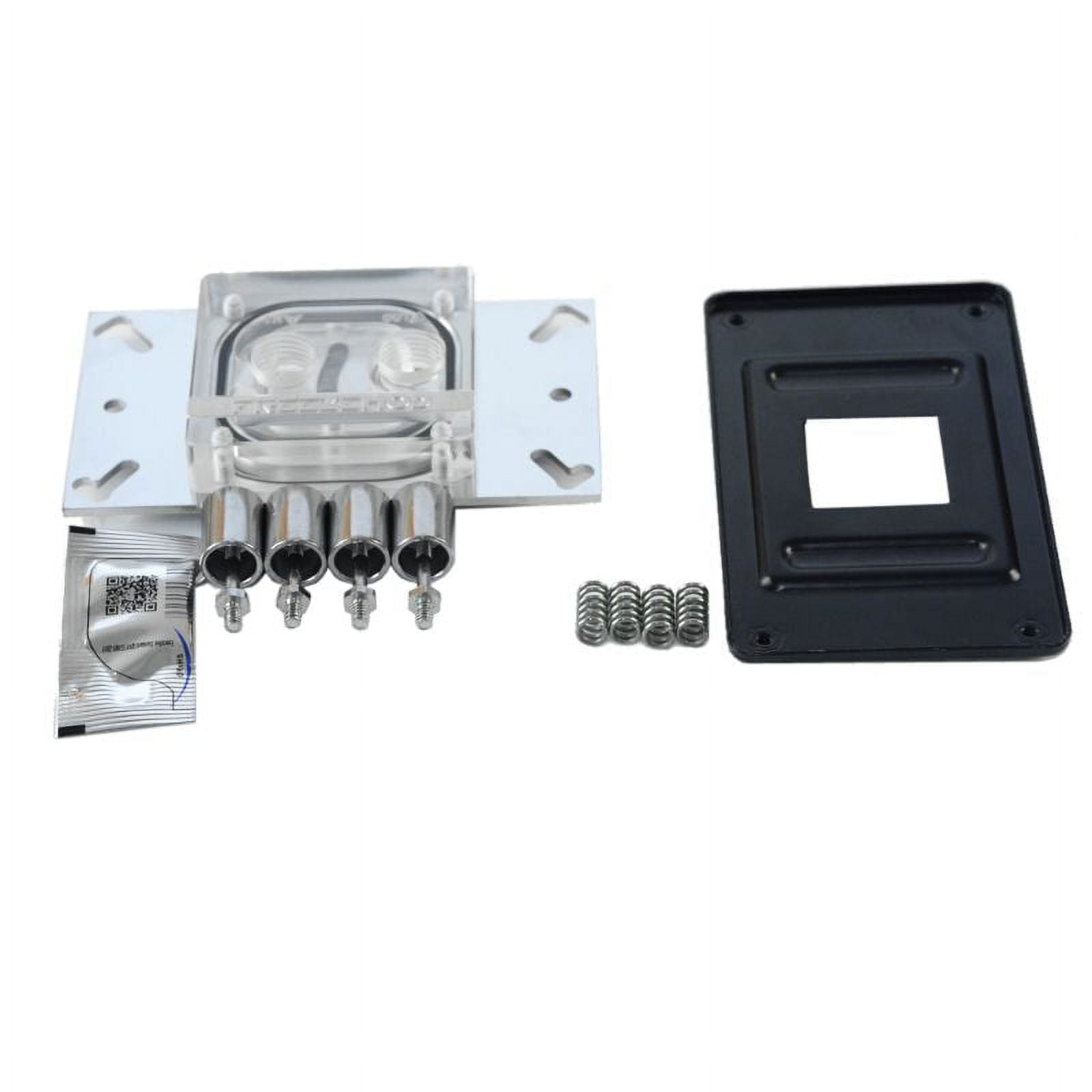 ZPAQI CPU Water Cooling Block with LED Light for AMD Back Plate For AMD ...