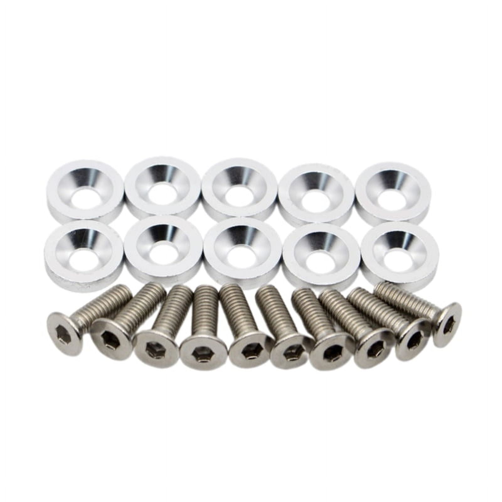 ZPAQI Car Body Bolts Screw Fastener M6x19.5 19.5mm Long Washer Set ...