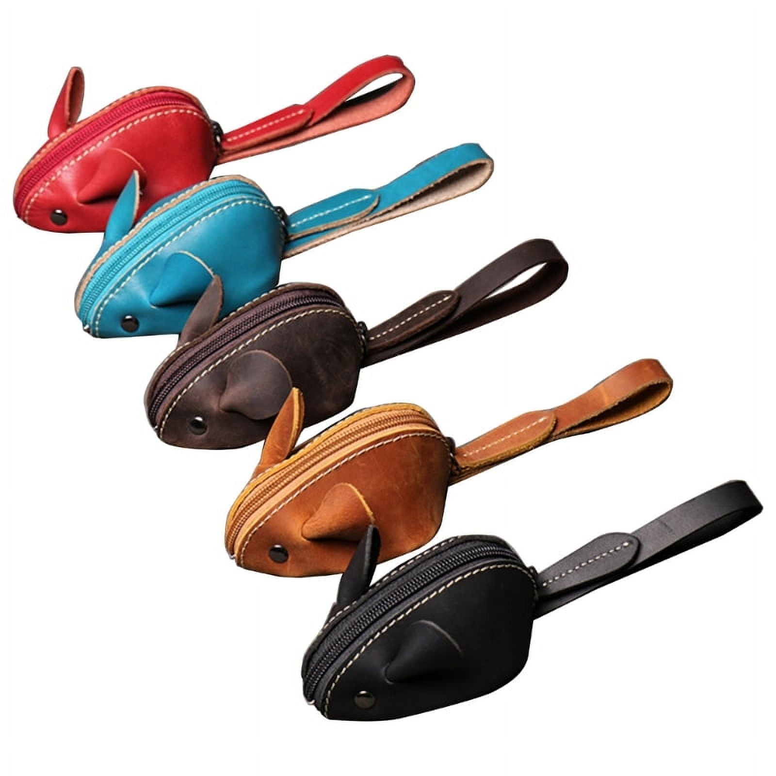 ZPAQI Cartoon Rat Zipper Key-Case Portable Zippered Key Earphone Pouch ...