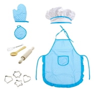LUIISIS 26Pcs Kids Cooking and Baking Set, Kid Cooking Set with Rainbow ...