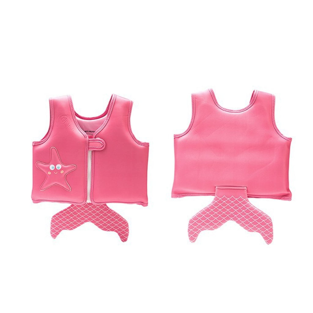 ZPAQI Child Swimming Jackets Kid Swim Vest Float Jackets Safety Swim ...