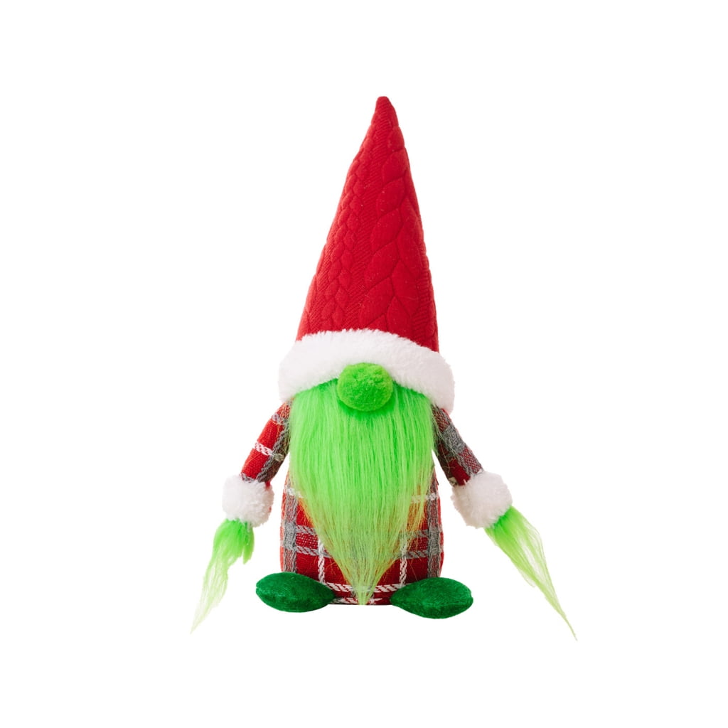 ZPAQI Christmas Figurines Faceless Dwarf Doll Toy Ornament Tree Statue ...