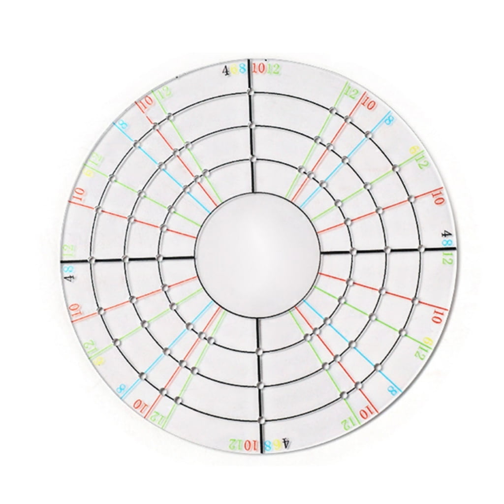 ZPAQI Circular Divider Template Tool Ceramic Round Divider Clay Tool ...