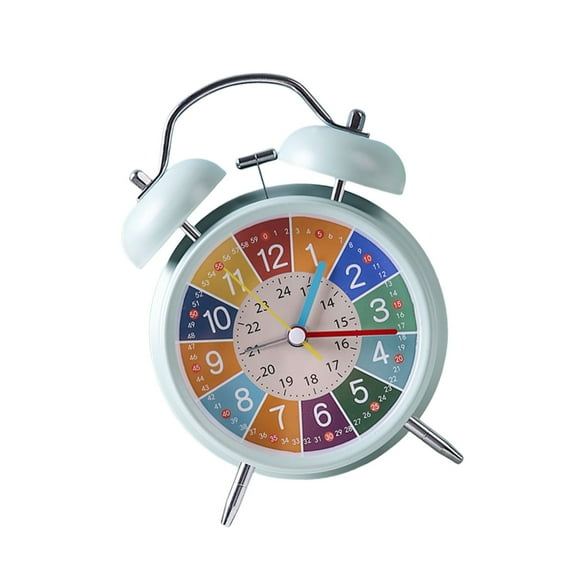 ZPAQI Classical Twin Belled Alarm Clock with Loud Sound Battery with ...