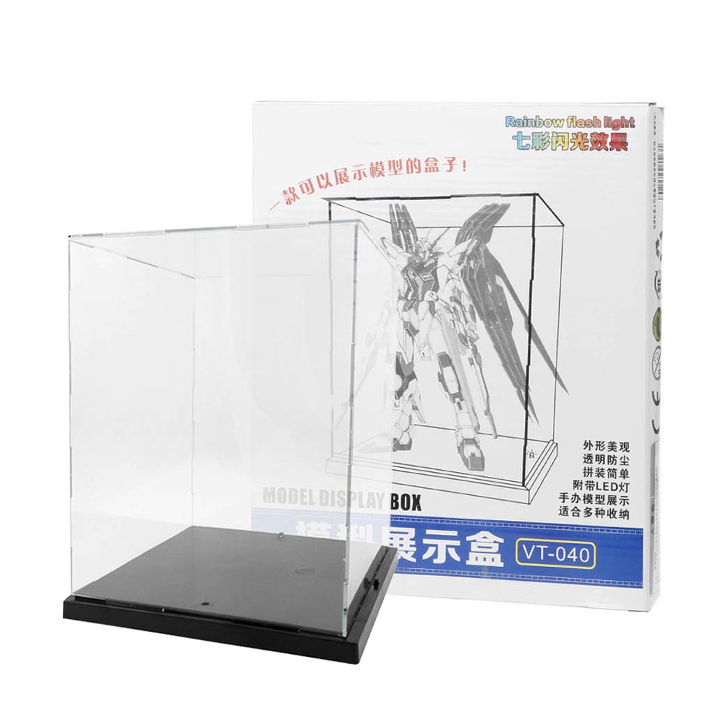 ZPAQI Clear Acrylic Display Box Size Custom Dustproof Action Figure ...