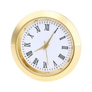 Retro Clock Insert DIY Round Clock Head Simple Inlaid Clock Head with ...