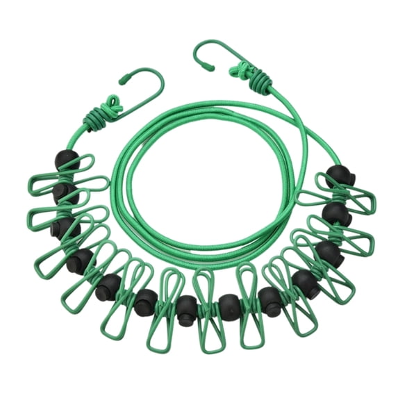 ZPAQI Clothing Line with Clothes Clip Laundry Drying Line, Retractable ...