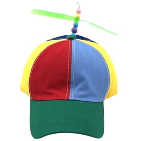 Rainbow Propeller Hat