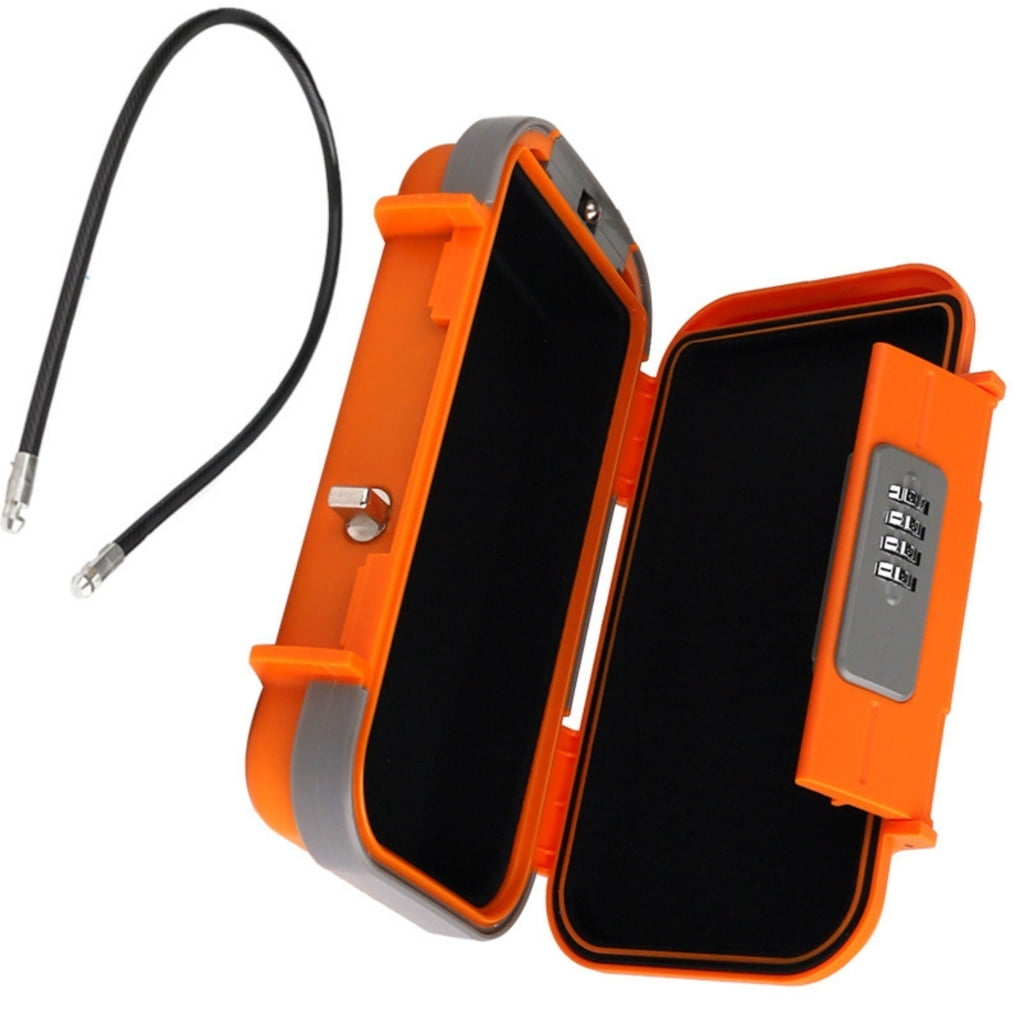 ZPAQI Combination Security Case Lock Box Travel Safe Box Portable Lock ...