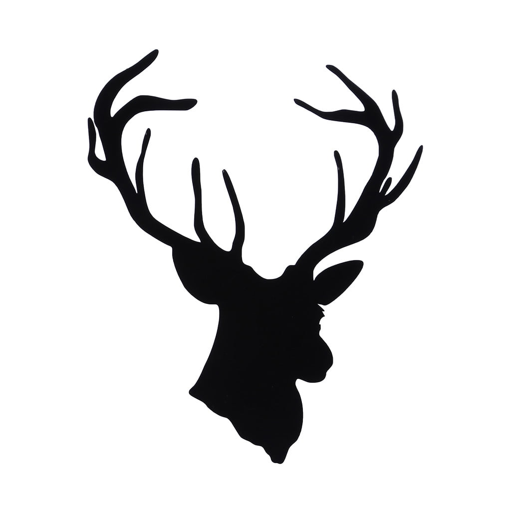 ZPAQI Cool Deer for Head Car Decal Decorative Sticker Auto Body ...