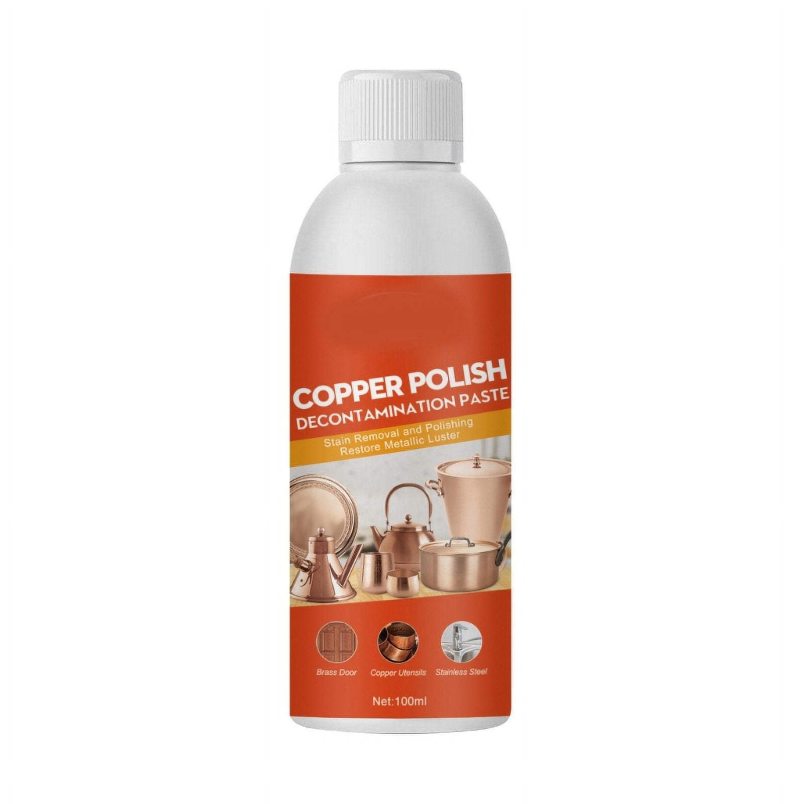 ZPAQI Copper Polishing Cream Rust Removal For Metal Cleans Without ...