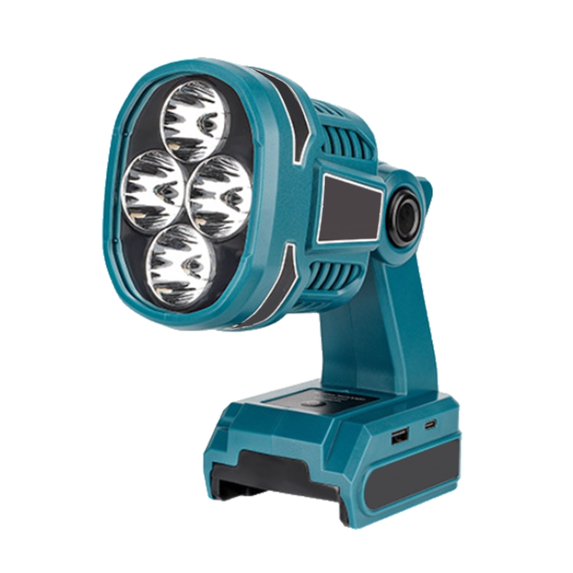 ZPAQI Cordless LED Flashlight for 18V-20V Lithium Battery Led Work ...