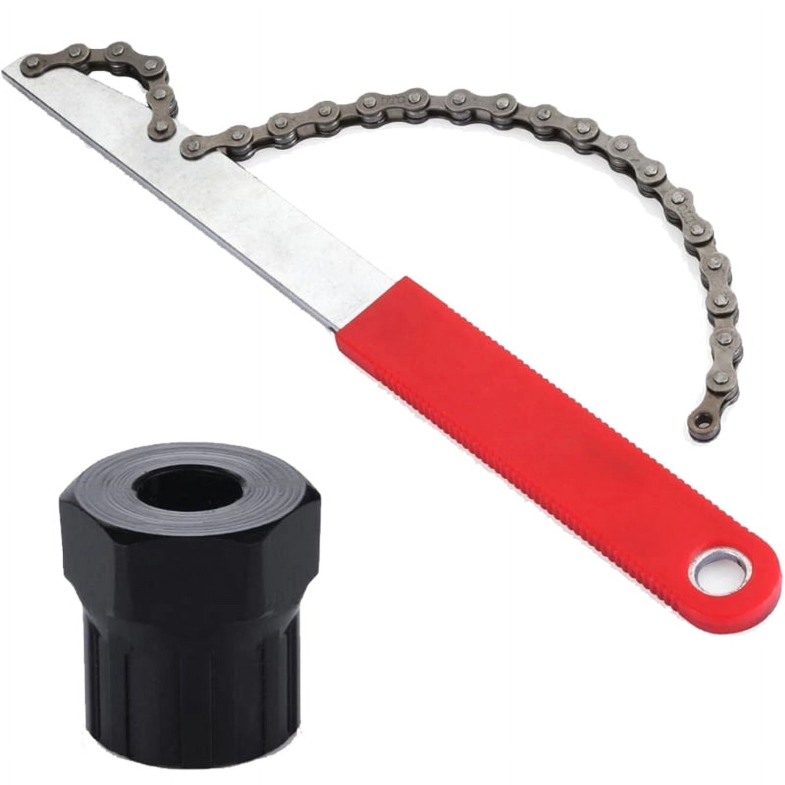ZPAQI Crank Extractor Spanner Freewheel Chain Whip Remover Cassette ...