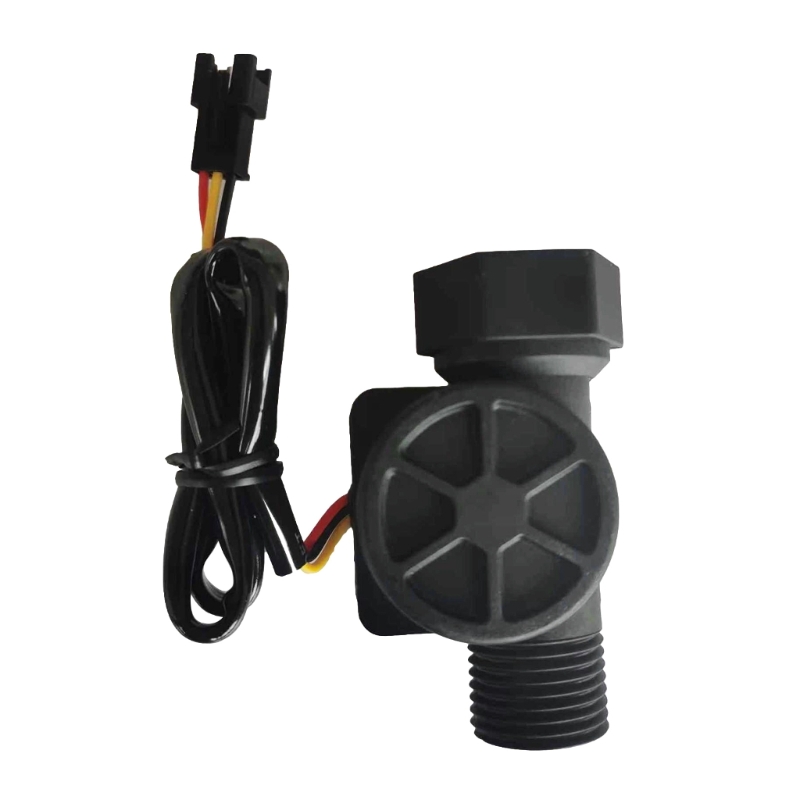 ZPAQI DN15 1-30L/min Water Flow Sensor Water Controller Switch 4 Points ...
