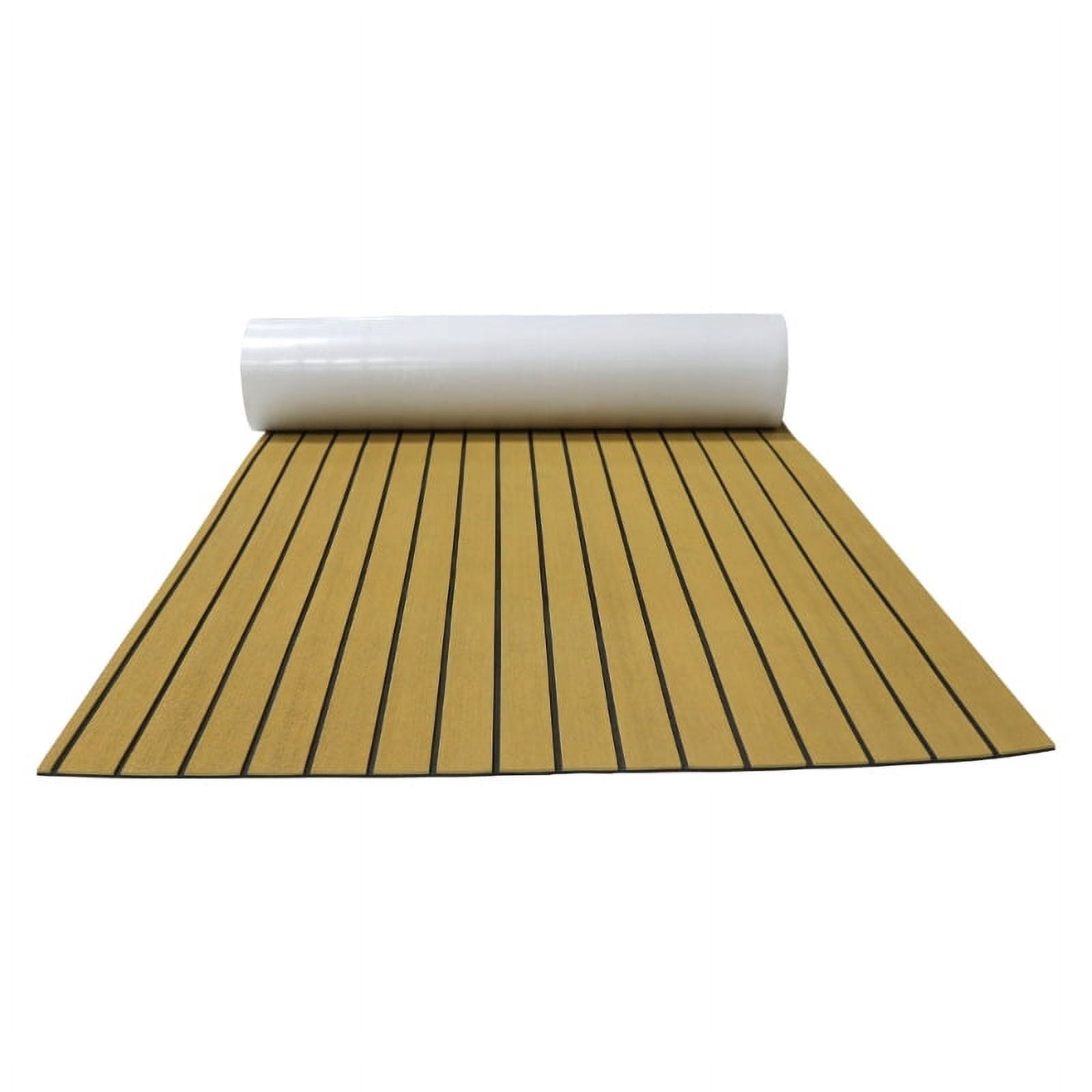 ZPAQI EVA Foam Boat Deck Mat Self-Adhesive Decking Sheet Marine Non ...