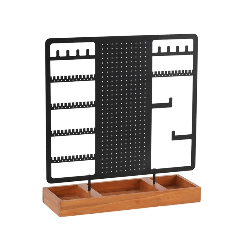 ZPAQI Earring Stand Display 5-Tiers Ear Stud Holder Jewelry Organizer ...