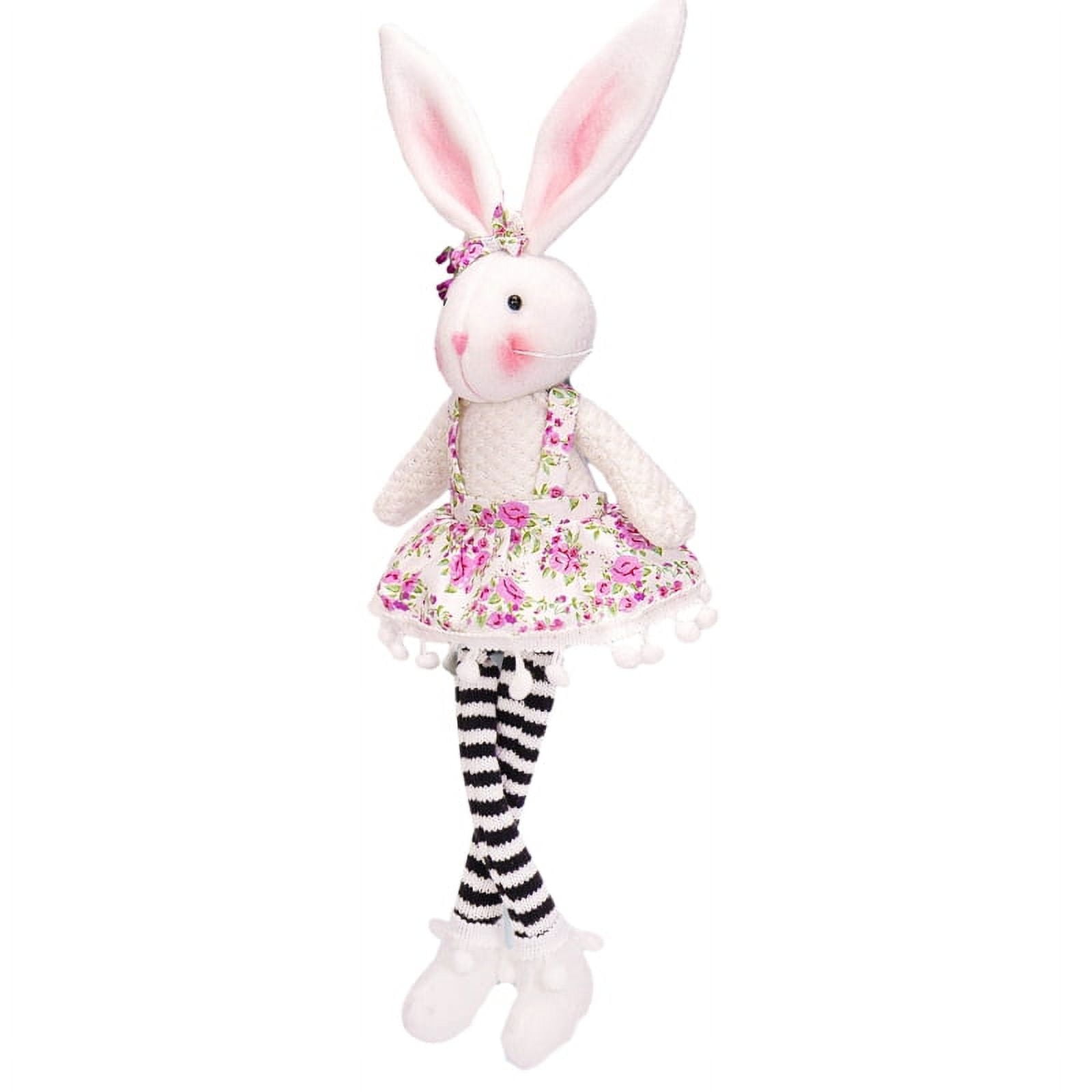ZPAQI Easter Bunnies Stuffed Animal,Easter Bunnies Plush Plushies Funny ...