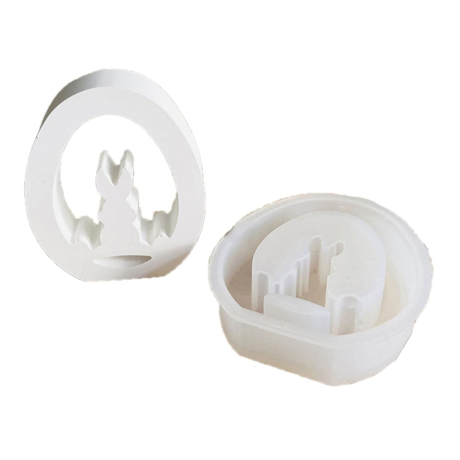 ZPAQI Easter Rabbit Shaped Resin Molds - Walmart.com