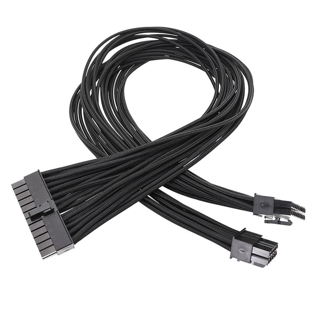 ZPAQI Easy to Use 24Pin Cable 10+18PIN to 24PIN Power Converters Cable ...