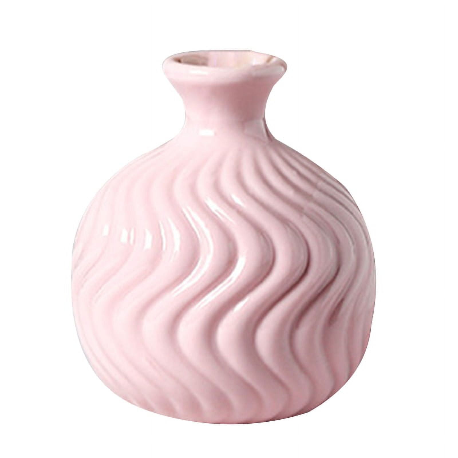 ZPAQI Fashion Ceramic Vase Small Flower Vases, Modern Rustic Decorative ...
