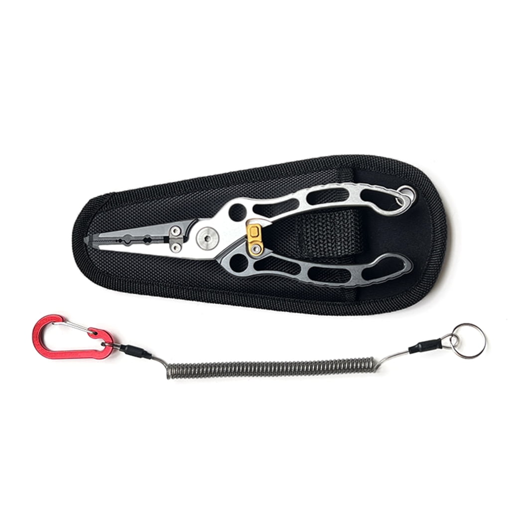 ZPAQI Fishing Plier Line Cutter Grip Multi-function Grabber Keeper Fish ...