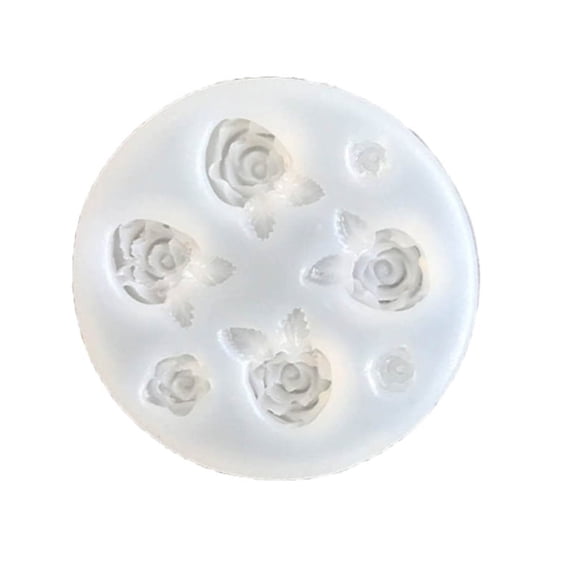 ZPAQI Flower Ornament Crafts Decoration Mold Epoxy Resin DIY Craft for ...