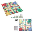 ZPAQI Flying Chess Carpet Parent-child Game Creeping Mat Kids Aeroplane ...