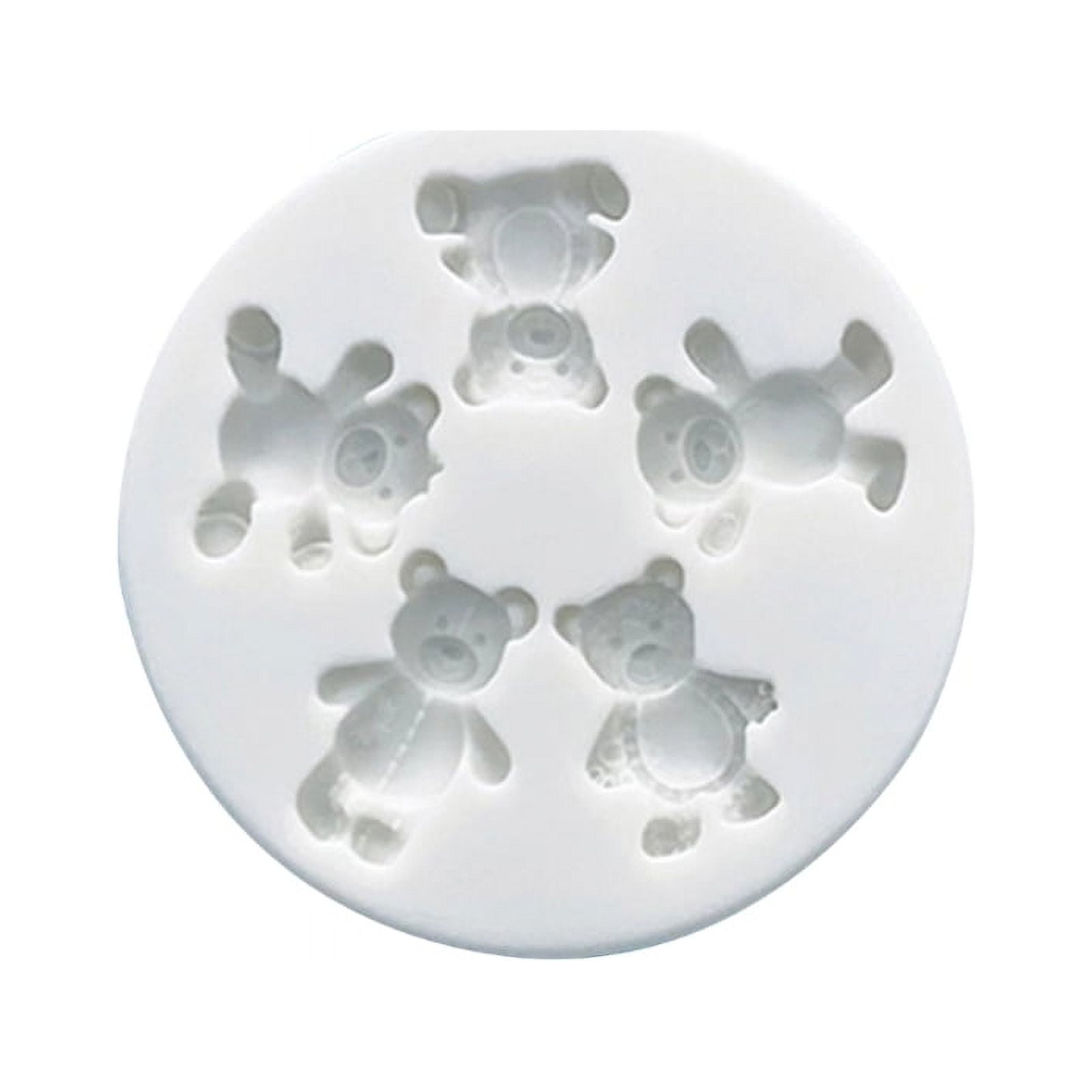 ZPAQI Fondant Chocolate Mould Bear Envelope Resin Molds Baking Decor ...
