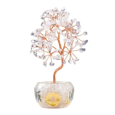 Feng Shui Citrine Money Wealth Tree Chinese Fortune Tree Crystal Tree ...
