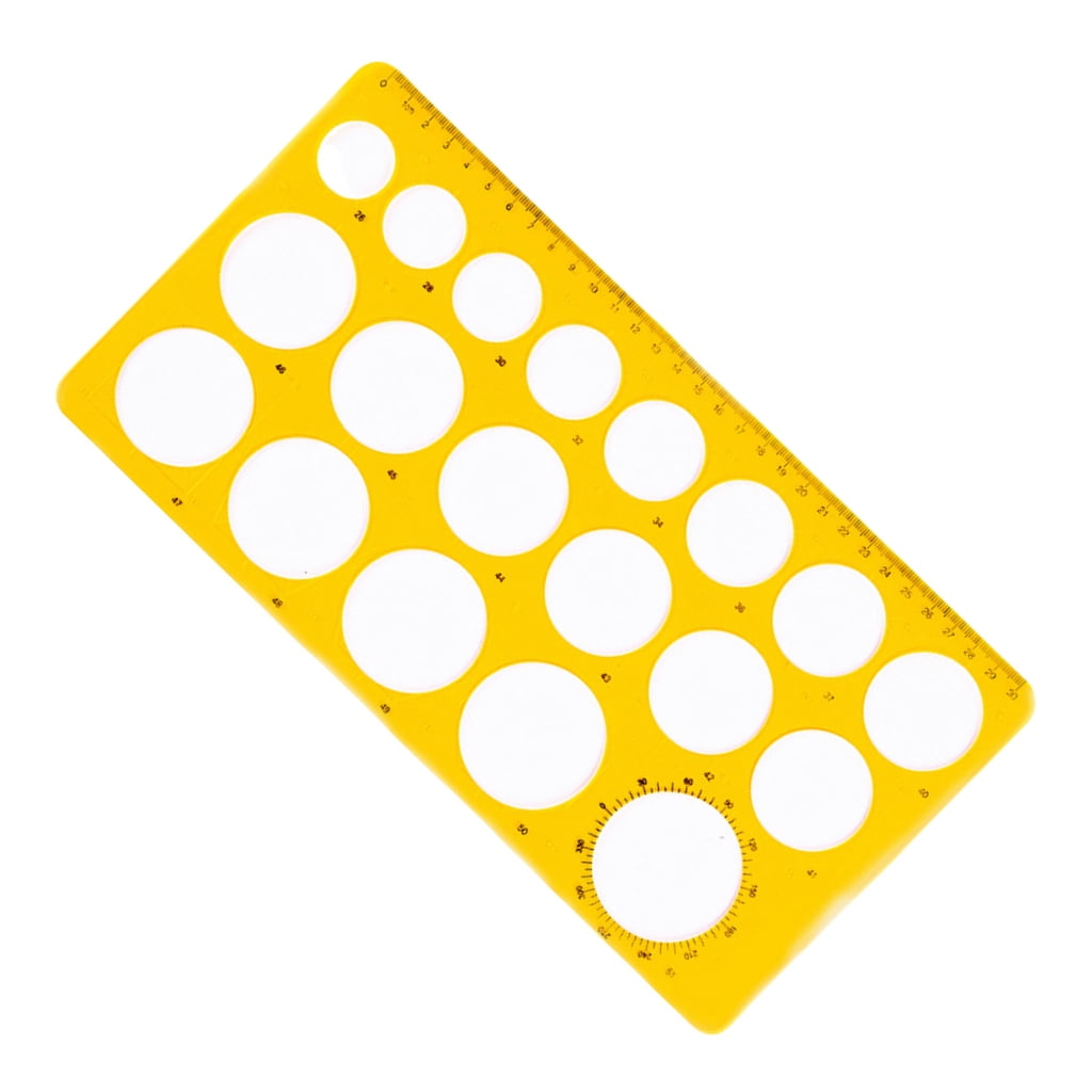 ZPAQI Geometric Drawing Templates Drawing Stencils Oval Templates ...