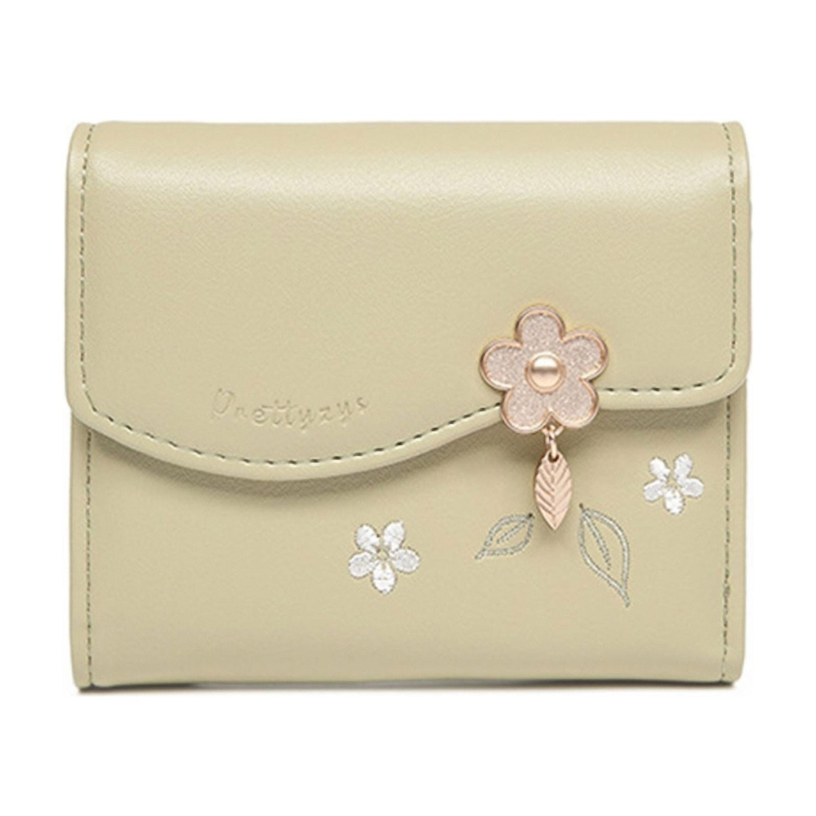 ZPAQI Girls PU Leather Purse Coin Bags Trifold Wallet Printed Wallets ...