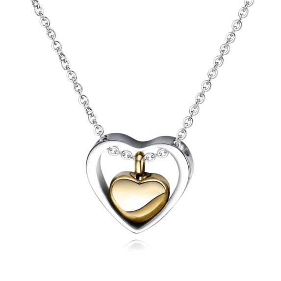 ZPAQI Heart Shaped Pet Ashes Container Safeguards and Preserve Memories ...
