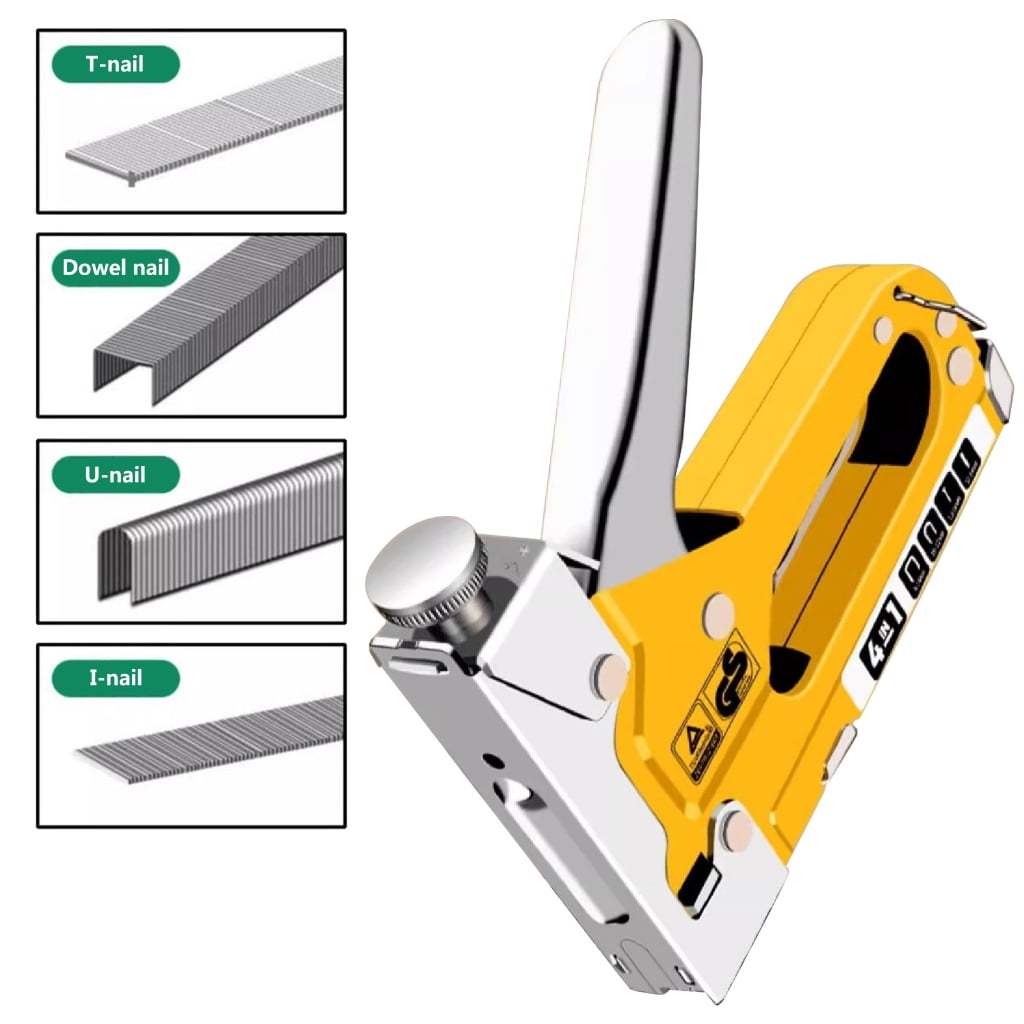 ZPAQI Heavy Duty Manual Stapler Staple Guns Nailers Tackers for Book ...
