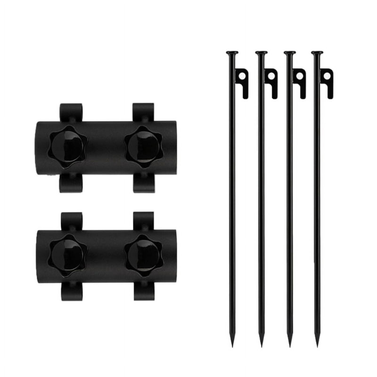 ZPAQI High Strength Telescopic Camping Tent Support Holder Bracket ...