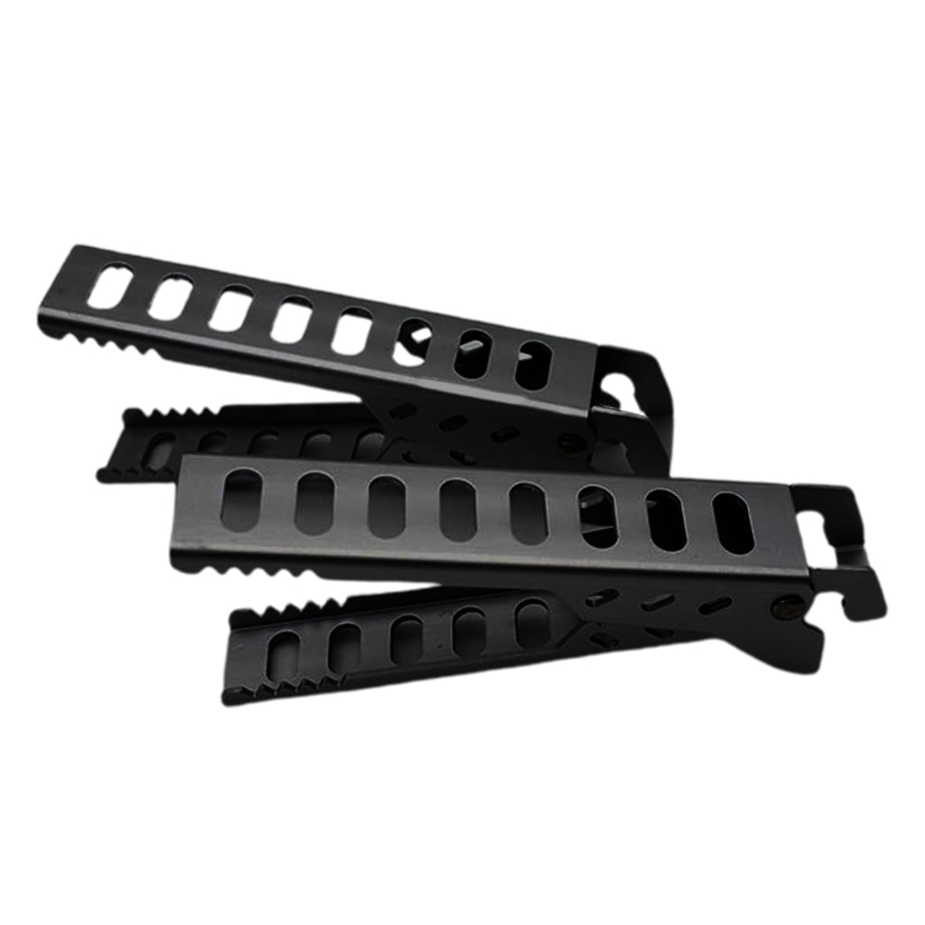 ZPAQI Hot Plate Grippers AntiScald Pan Pot Clip Clamps Barbecue Tongs ...