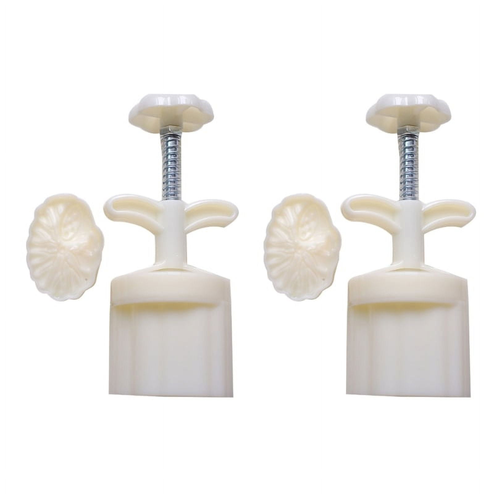 ZPAQI Lotus Leaf Mooncake Mold Set 50-63g Mid-Autumn Festival DIY Hand ...