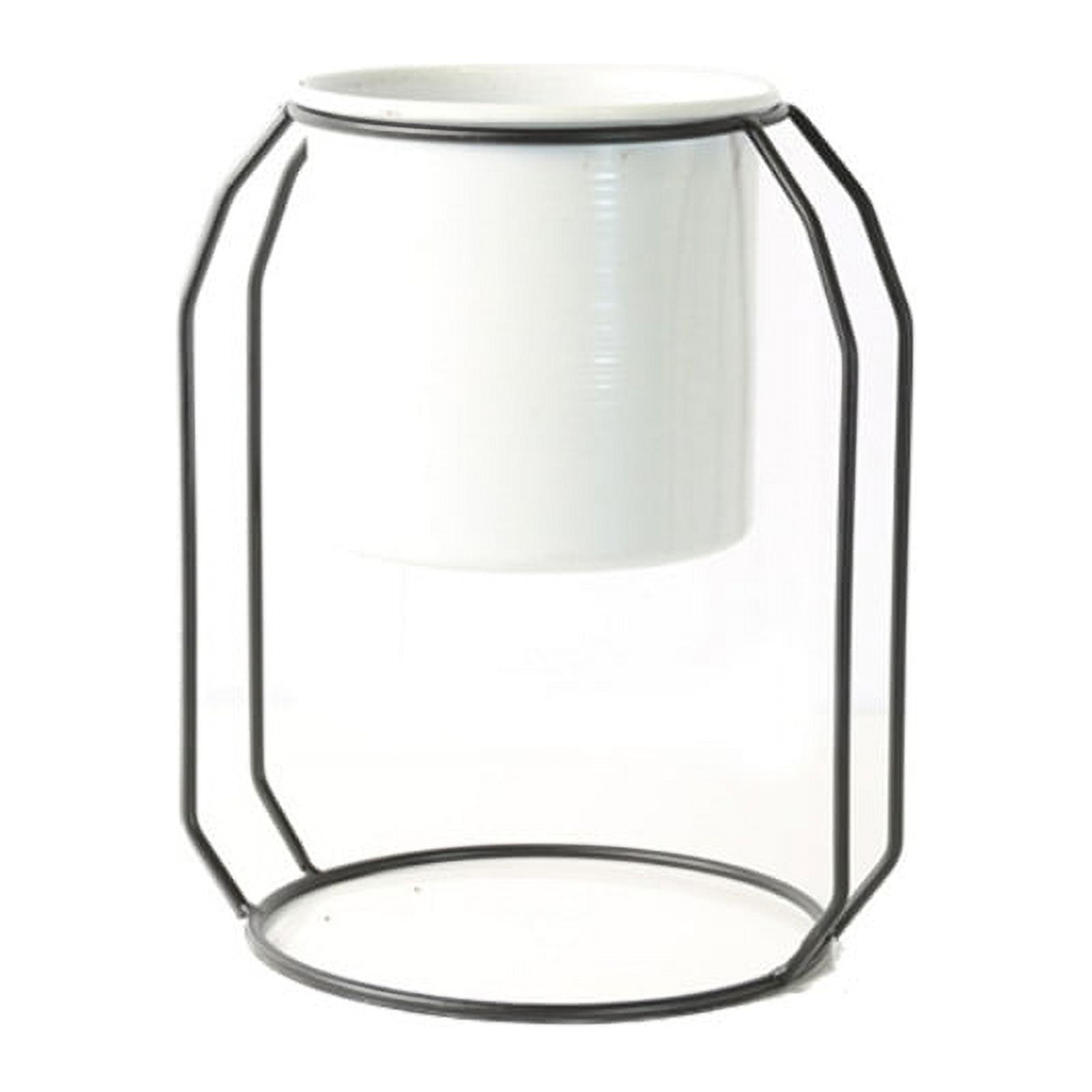 ZPAQI Metal Potted Plant Stand with Iron Flower Pot Rack Holder Garden ...