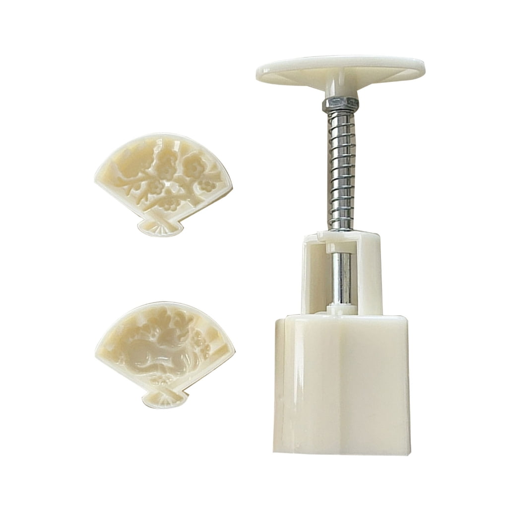 ZPAQI Mid-Autumn Festival DIY Hand Pressure Fondant Moon Cake Mould ...