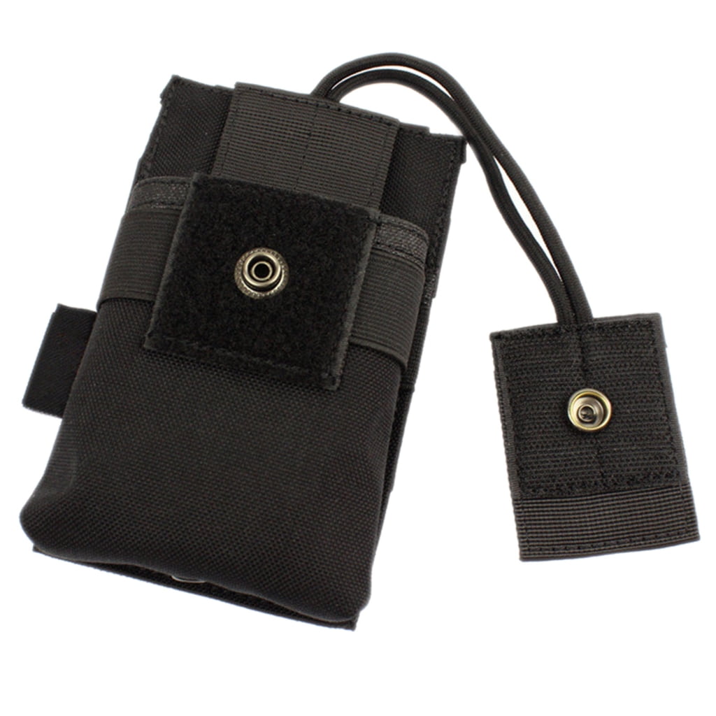 ZPAQI Mini Radio Case Heavy Duty Belt Radios Holsters Bag Radio Walkie ...