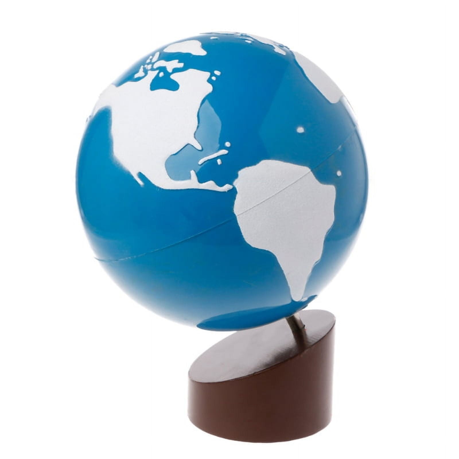 ZPAQI Montessori Geography Material Globe Of World Parts Kids Early ...