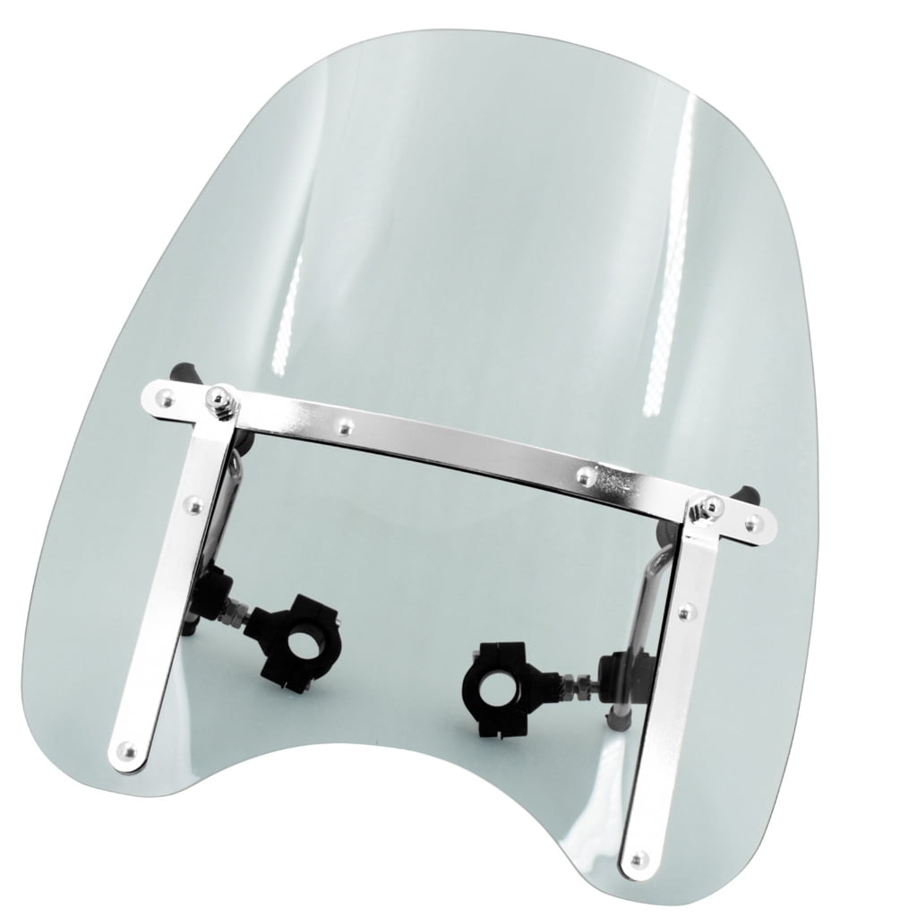 ZPAQI Motorcycle Wind Deflector Windshields Extension Adjustable for ...