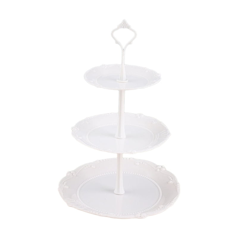 ZPAQI Multi Tiered Fruit and Dessert Display Rack Space Saving ...