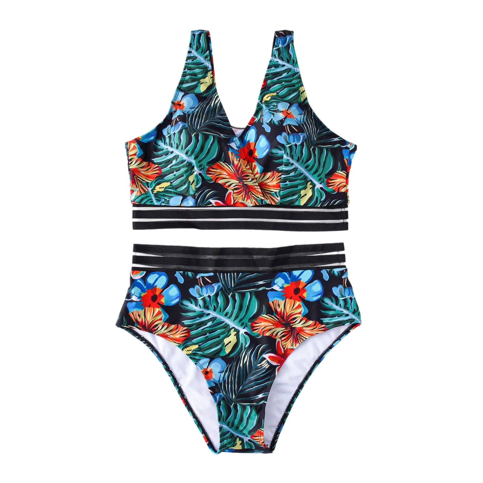 ZPAQI Oversized Beachwear Lady Bikini Swimsuit Split Soft Sexy Bikini ...